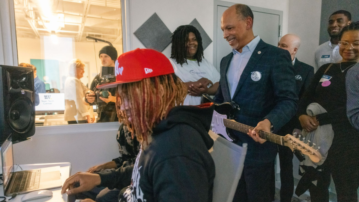 Atrium Health Sponsors Best Buy Teen Tech Center at McCrorey Family YMCA