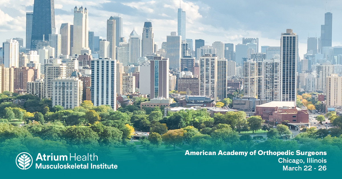 Musculoskeletal Institute Experts Share the Latest News from the 2022 ...