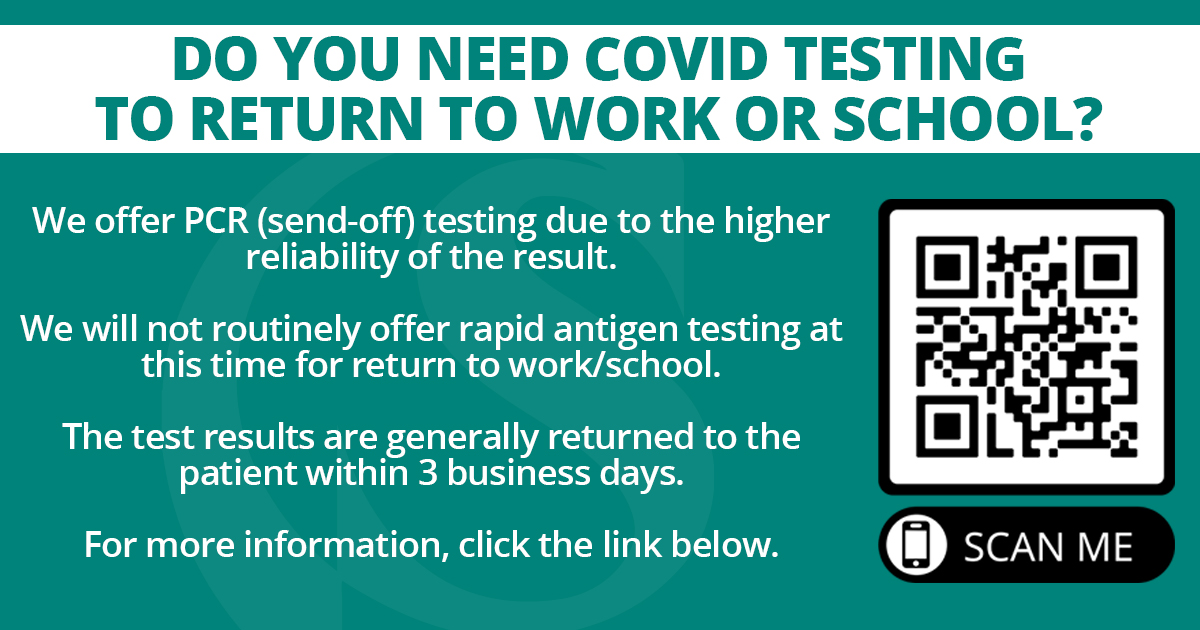 Covid Testing Notice