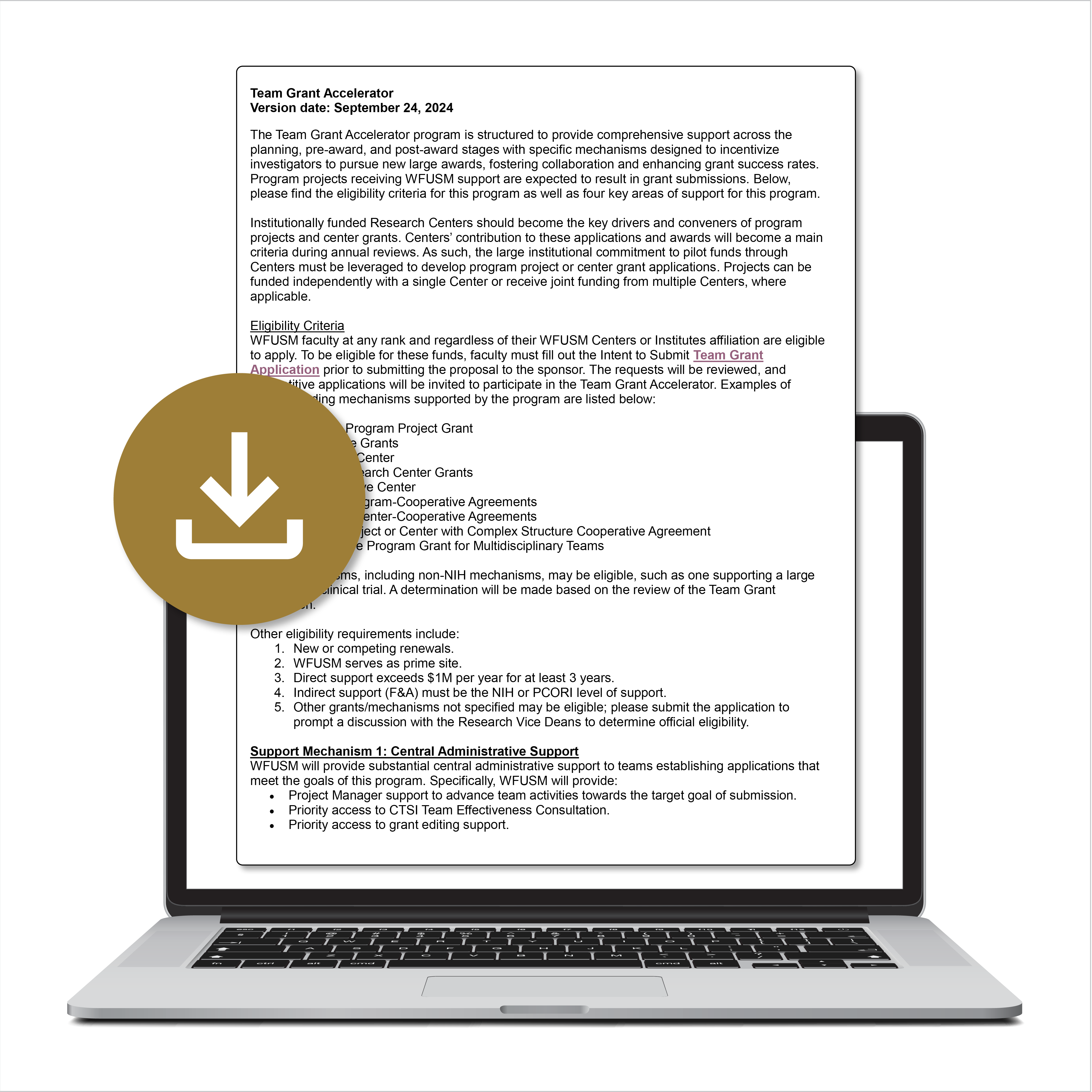 Team Grant Accelerator | Research Administration / CTSI