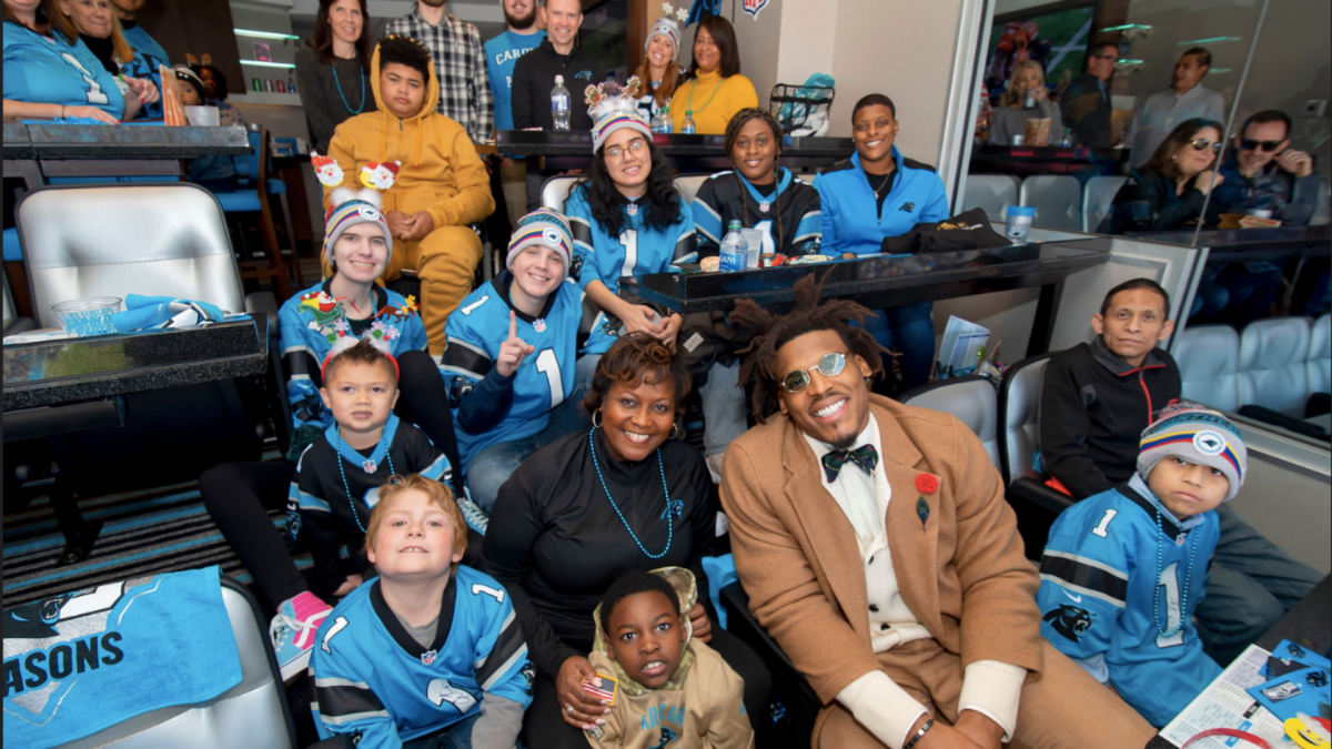 Daily Dose - Cam Newton Gives Levine Children's Patients a Christmas to ...